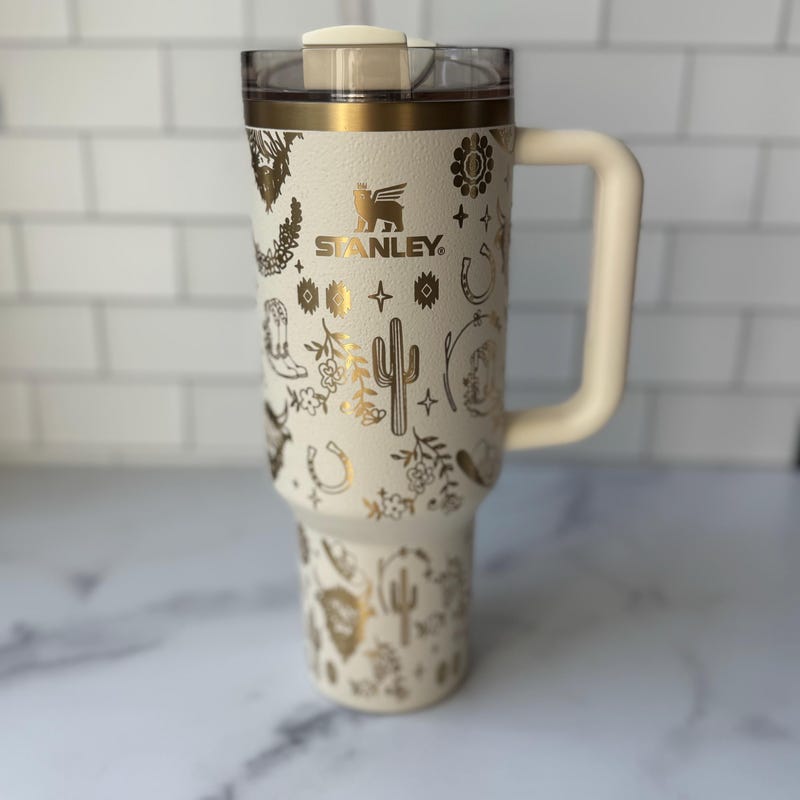Cow Print Stanley Cup - Etsy