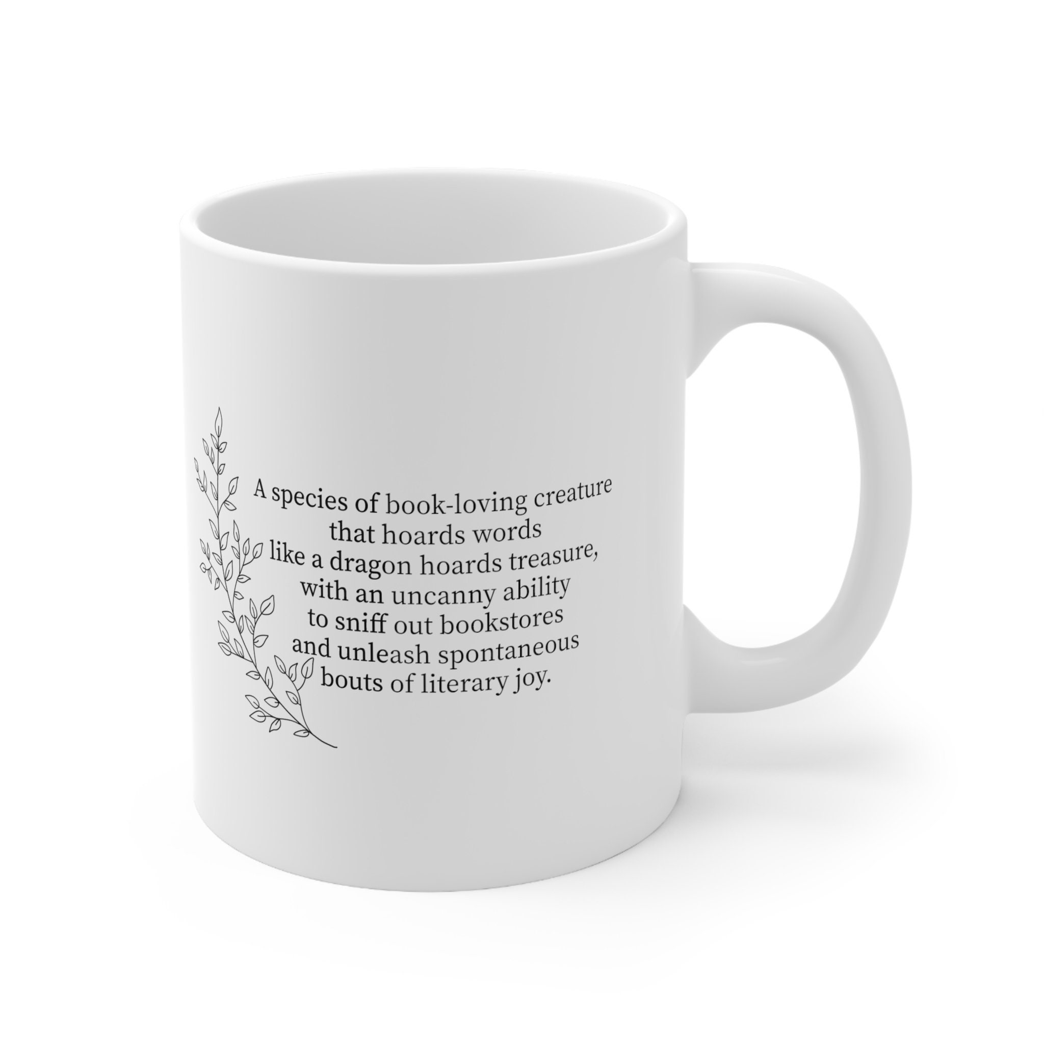 Funny Bibliophile Definition Mug Humor for Book Lovers, Perfect Gift ...
