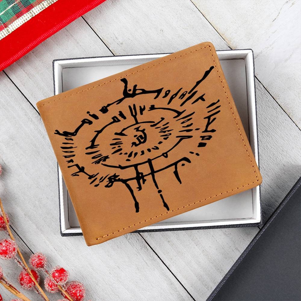 Fanmade Baldur's Gate 3 Leather Wallet Astarion Tattoo - Etsy