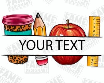 Custom Name Teacher Png, Personalized Teacher Png, Teacher's Day Png ...