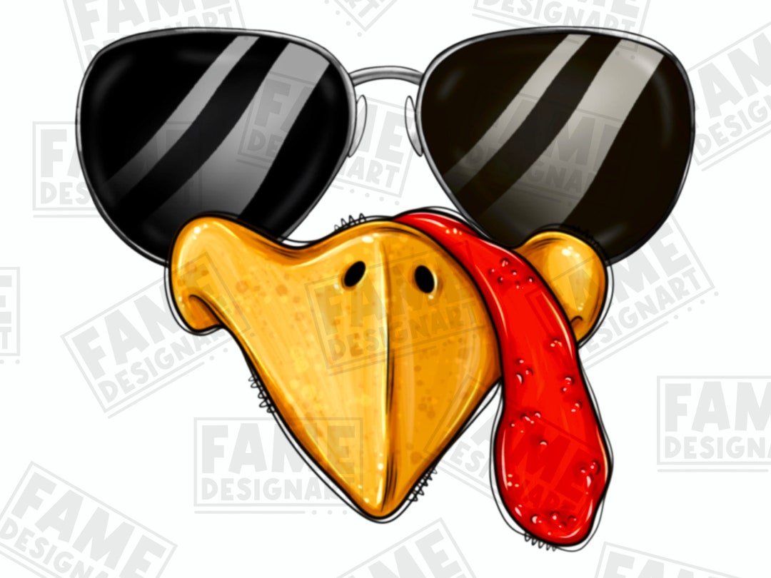 Cool Turkey Png , Turkey Clipart , Turkey Sublimation Design , Turkey ...