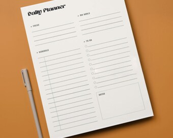 Daily Planner Life Goals Printable Instant Download Productivity ...