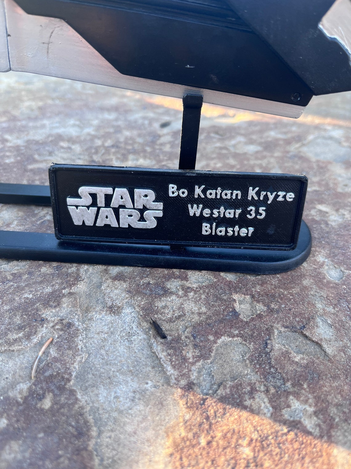 Bo Katan Kryze Westar 35 Blaster Prop - Etsy