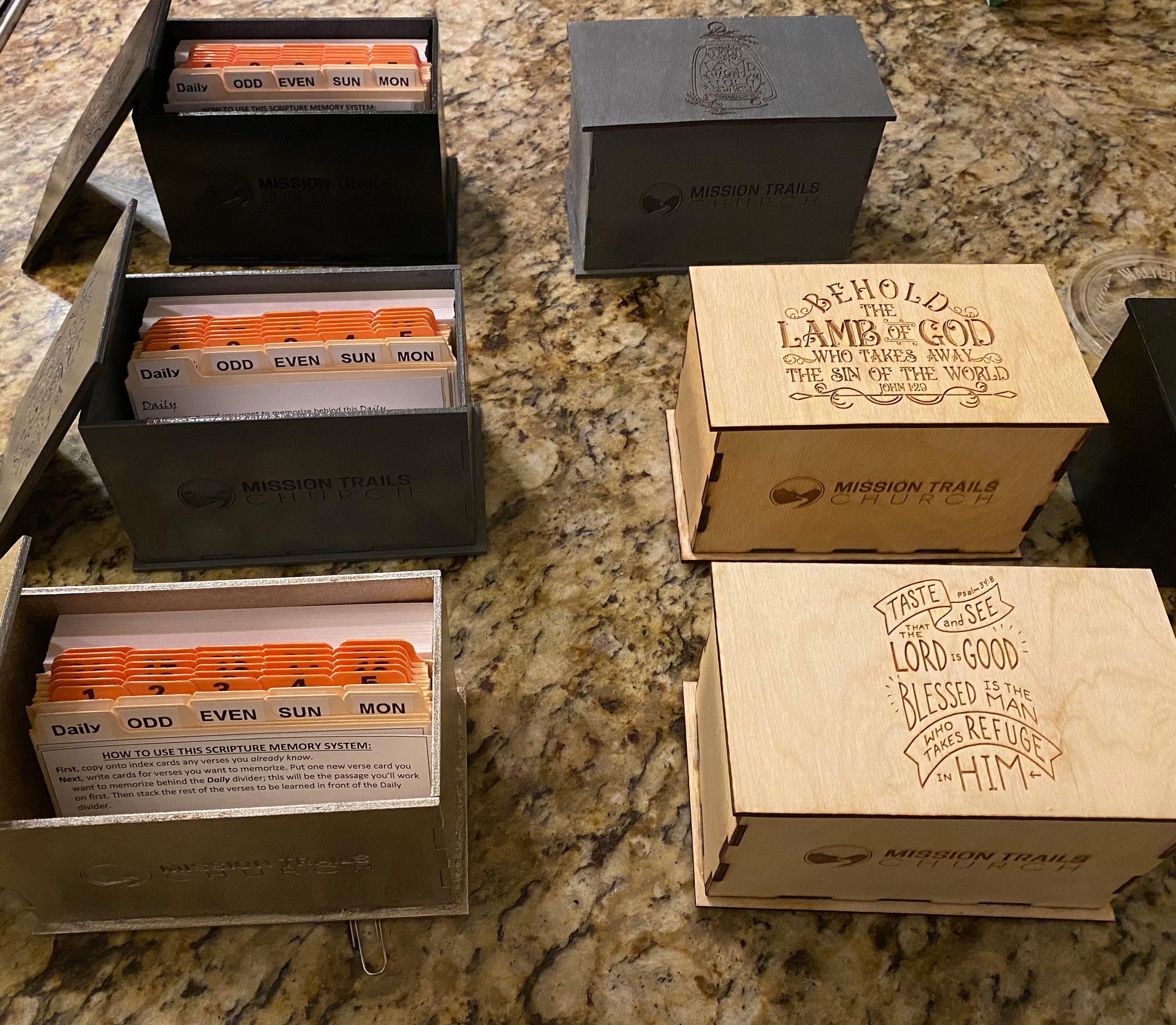 Scripture Memory System and Box - Etsy