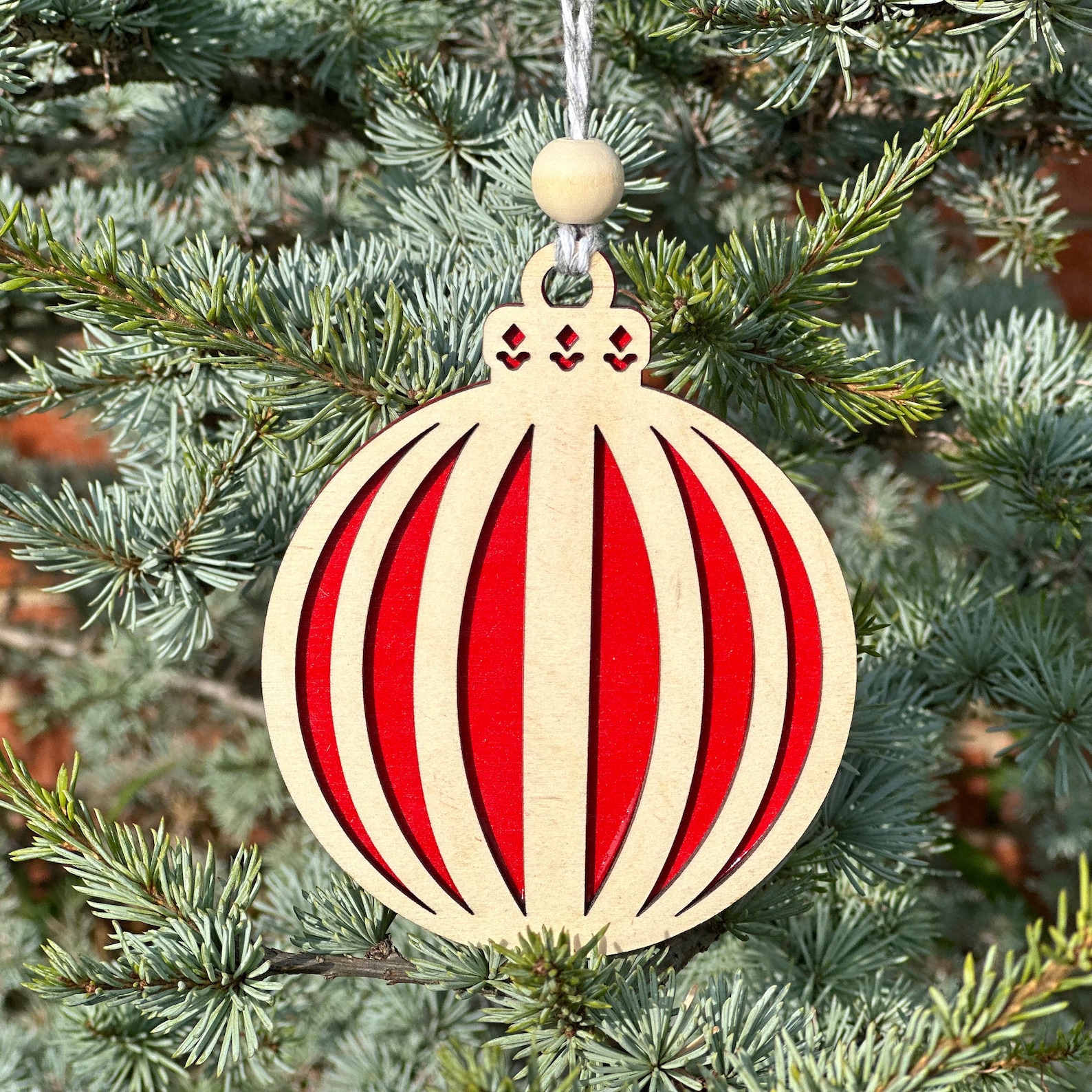 Christmas Ball Ornaments (set of 8) - Etsy
