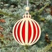 Christmas Ball Ornaments (set of 8) - Etsy