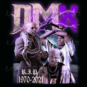 Dmx PNG , Music Artist T-shirt Design,300 DPI, PNG File, Ready to Print ...