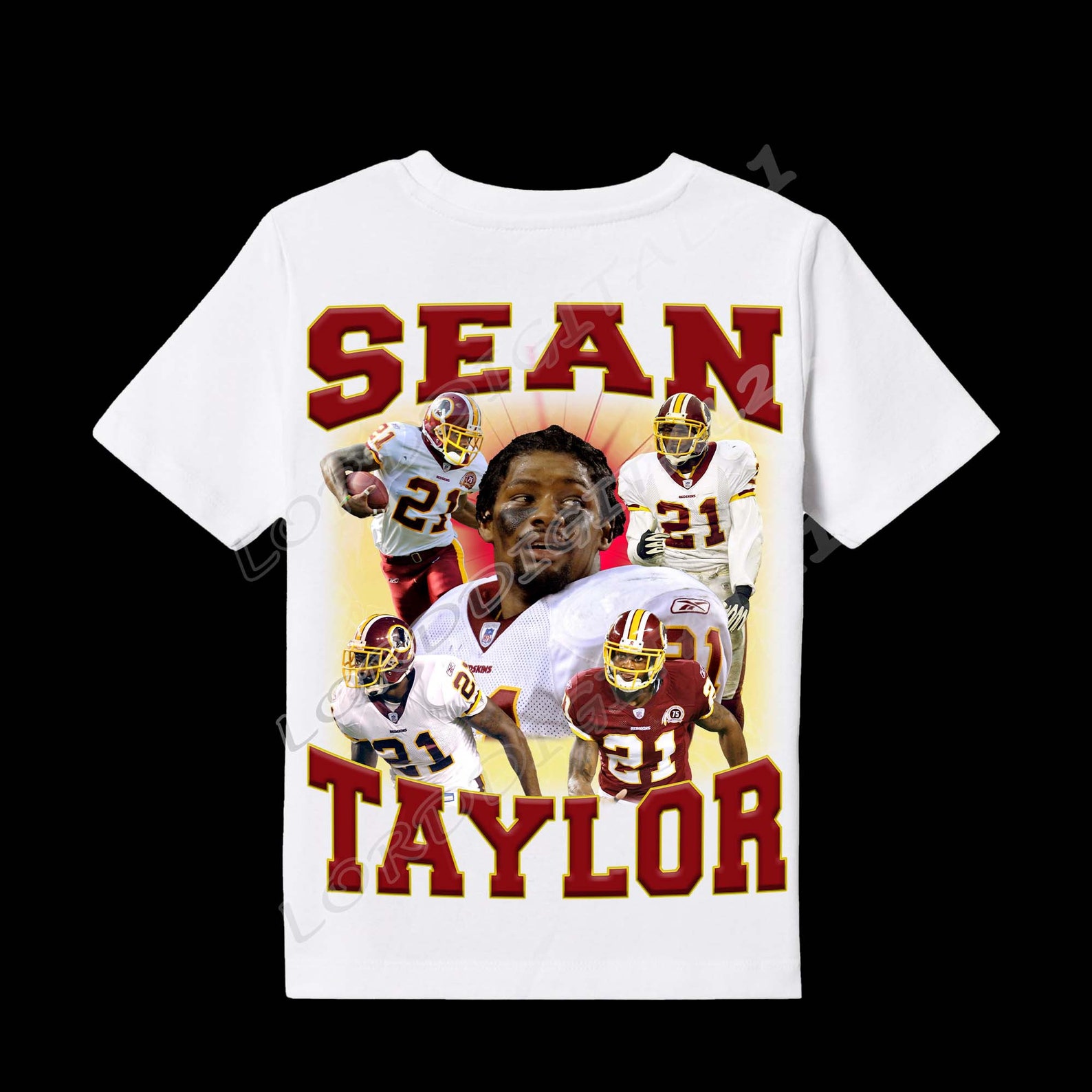 Sean Taylor Png Svg, T-shirt Design,300 DPI PNG File Ready to Print. American Football - Etsy