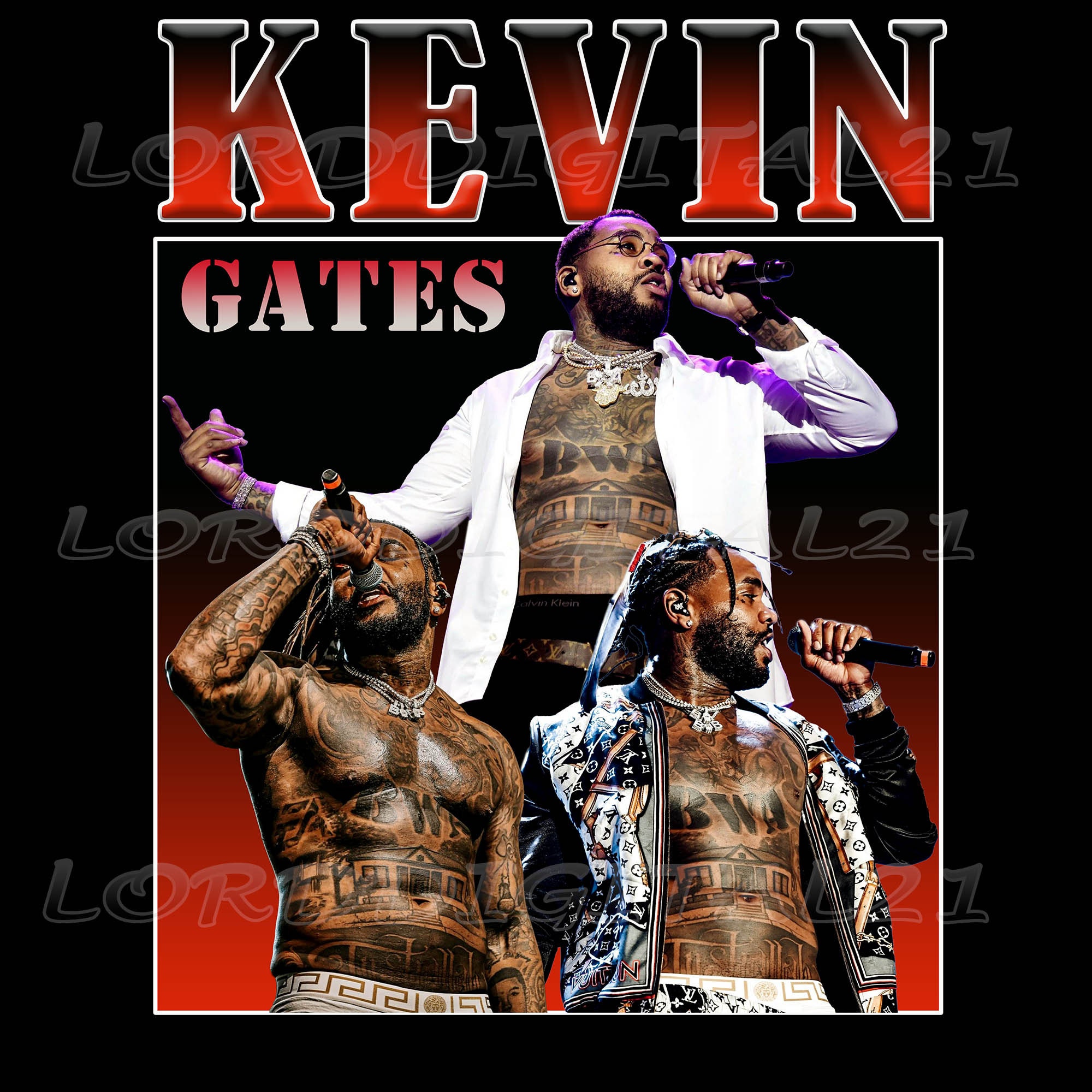Kevin Gates Png Svg Rap Bootleg T Shirt Design300 Dpi Png Etsy Canada