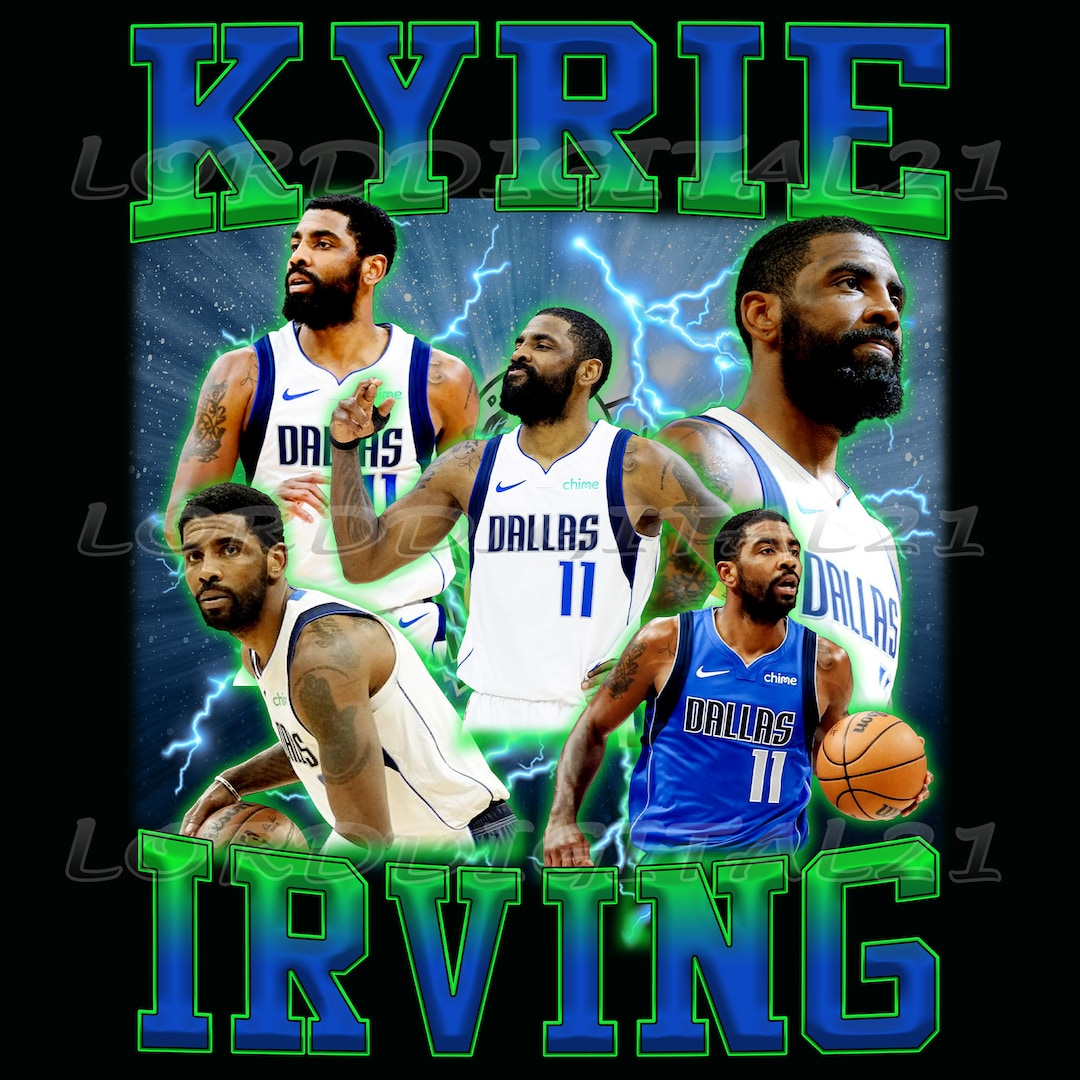 Kyrie Irving ,png , Basketball T-shirt Design,300 DPI ,PNG File, Ready ...