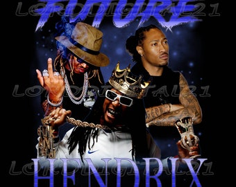 Future Hendrix, Png, Rap Bootleg T-shirt Design,300 DPI, PNG File ...