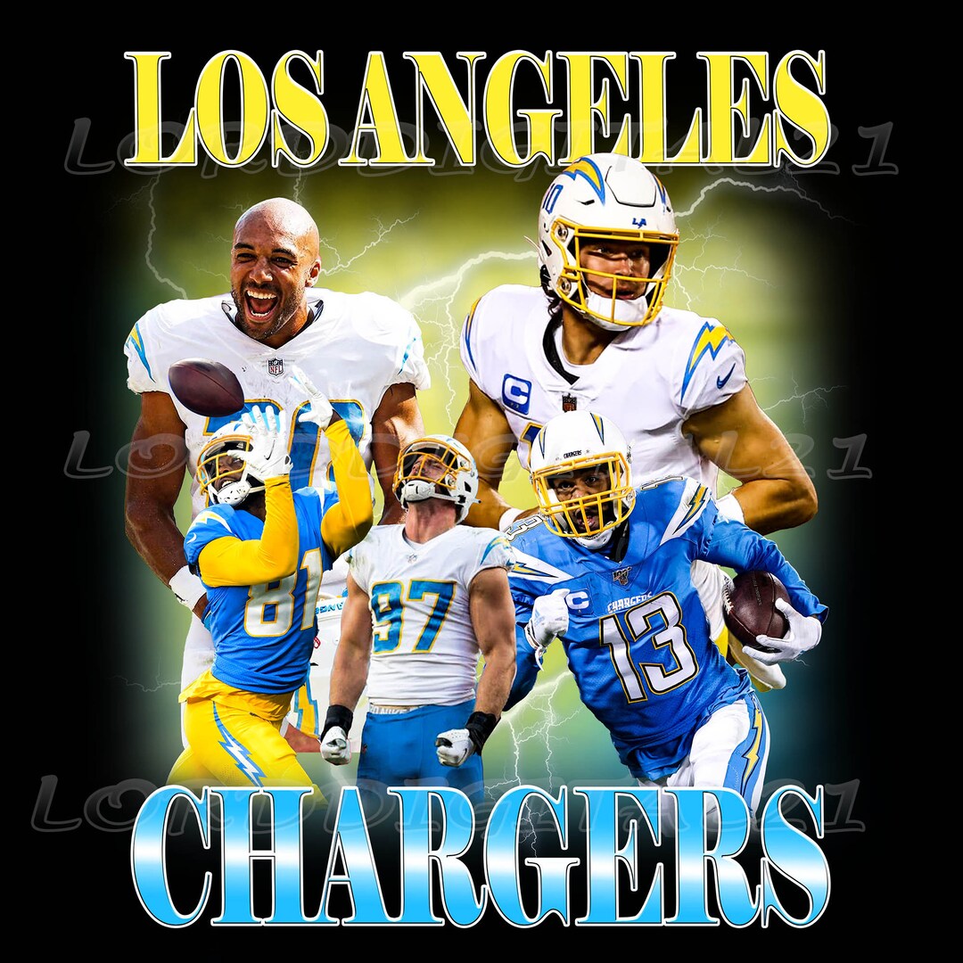 Chargers Fotball Png , T-shirt Design,300 DPI PNG File Ready to Print ...