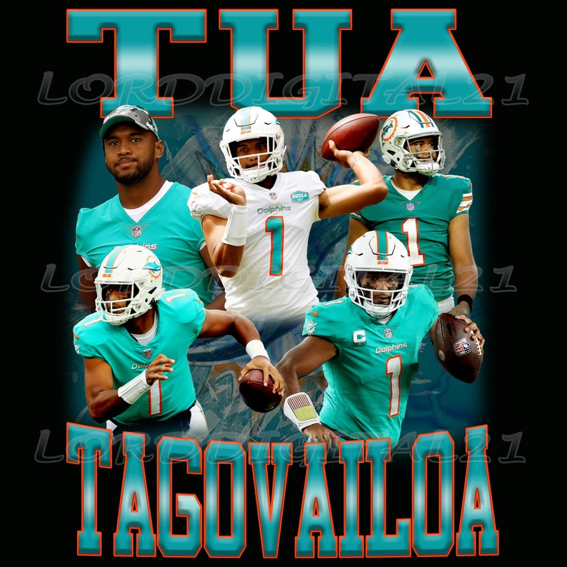 Tua Tagovailoa Png , T-shirt Design, 300 DPI PNG File, Ready to Print ...