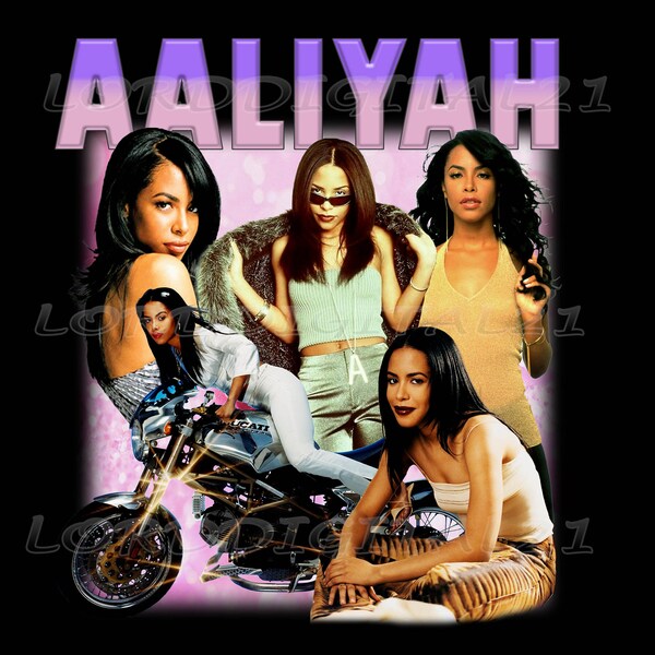 Aaliyah Svg - Etsy
