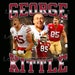 George Kittle PNG , American Football T-shirt Design,300 DPI, PNG File ...