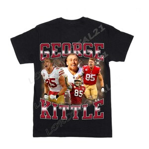 George Kittle PNG , American Football T-shirt Design,300 DPI, PNG File ...