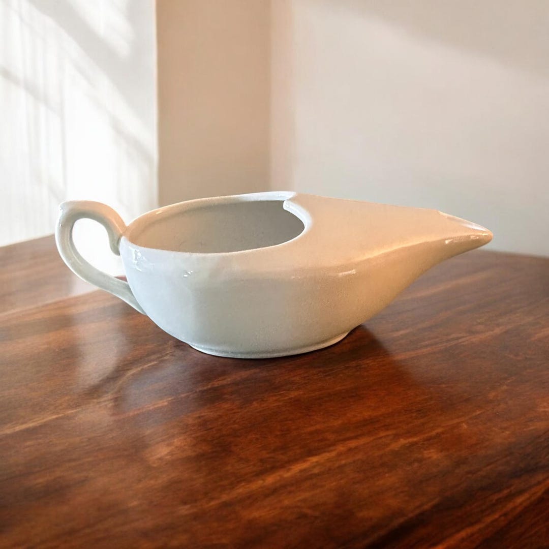 19th Century Infant Feeder Pap Boat 5" Unmarked - Etsy