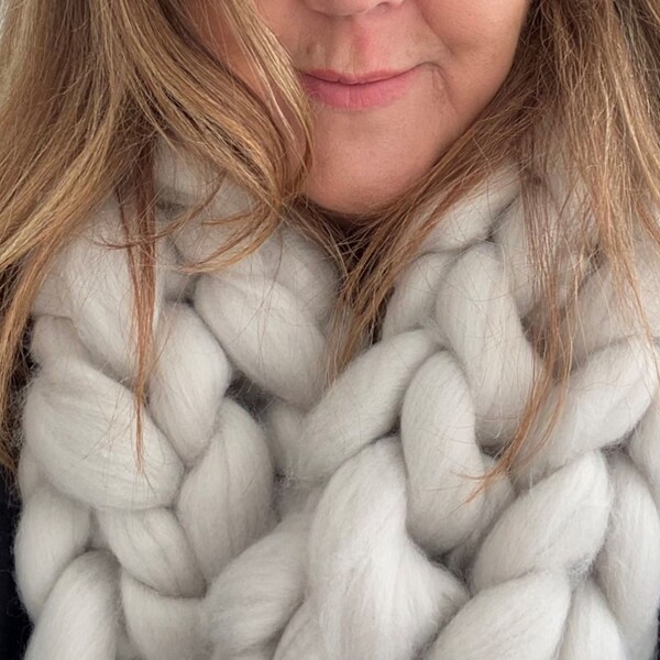 Super Chunky Scarf - Etsy