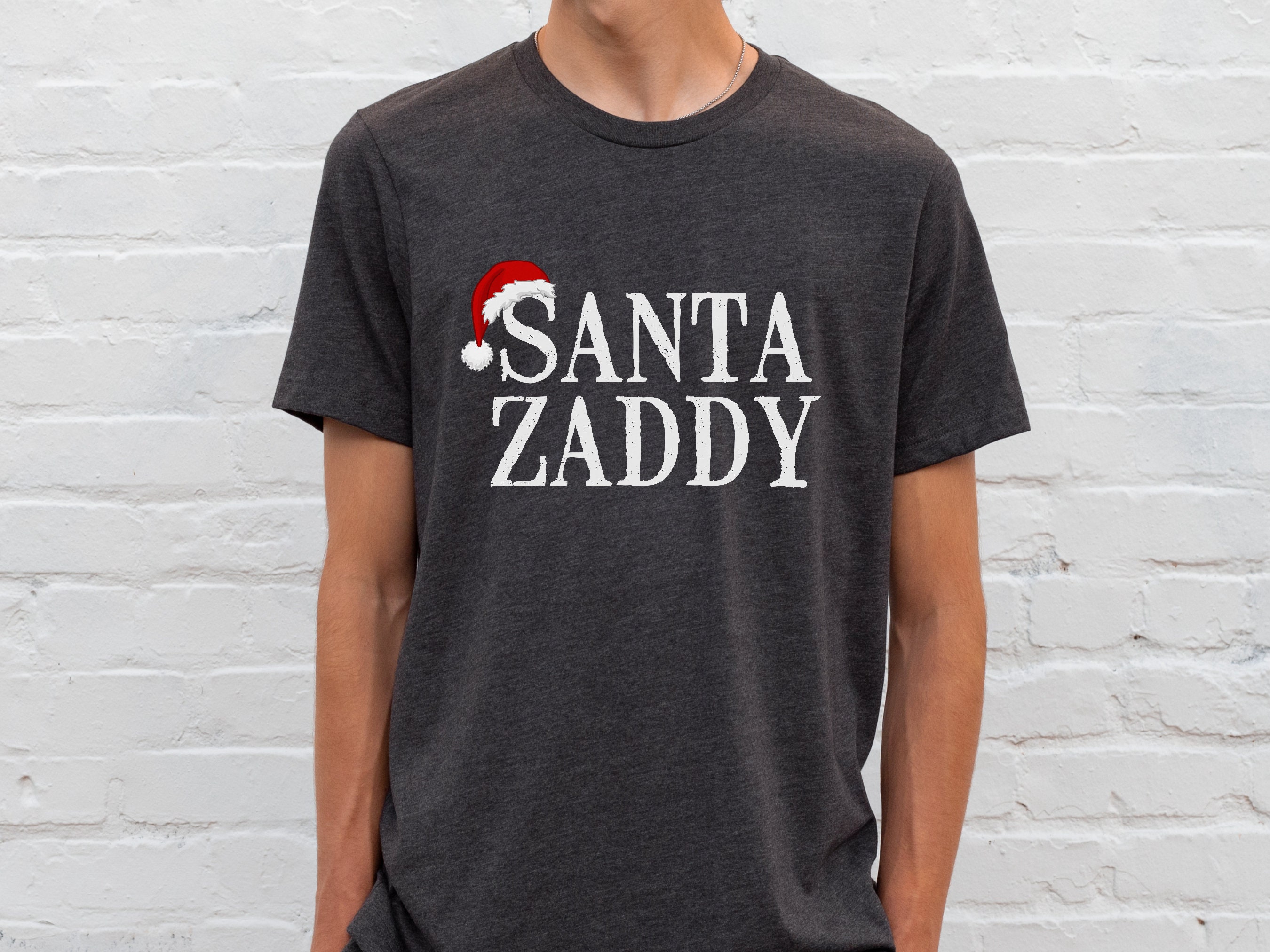 Santa Zaddy Funny Christmas Gift for Him Funny Silver Fox Dad - Etsy
