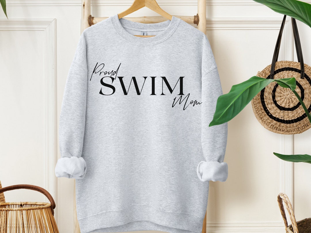 Minimalistic Swim Team Mom Swimmer Shirt, Mom Swimming Shirt, Swimming ...