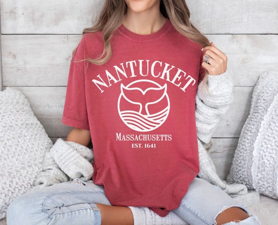 Nantucket Whale Shirts Nautic Nantucket T Shirt | Tostadora