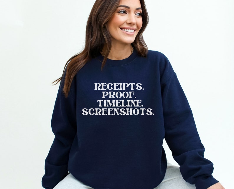 RHOSLC Receipts, Proof, Timelines Sweatshirt, Heather Gay Speech, Real ...