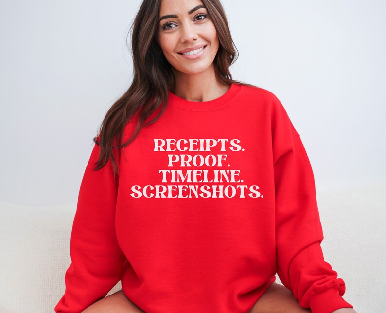 RHOSLC Receipts, Proof, Timelines Sweatshirt, Heather Gay Speech, Real ...