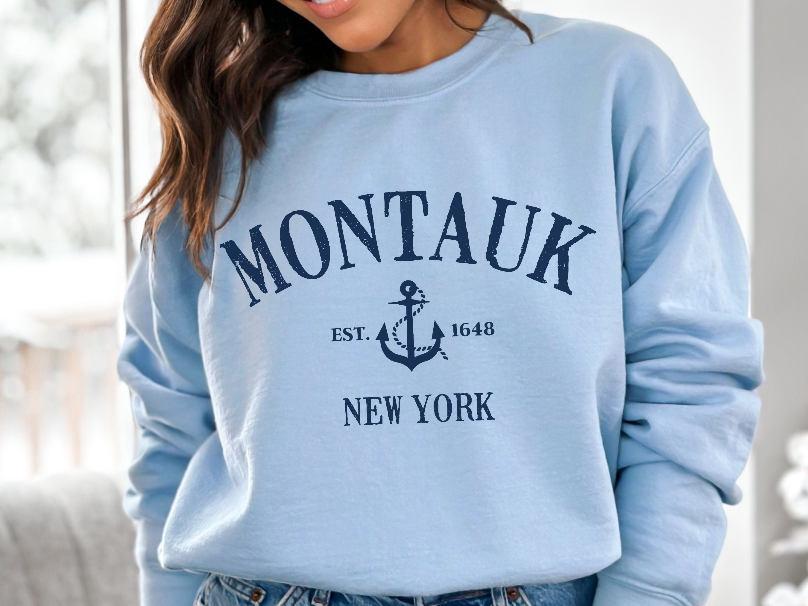 The Hamptons NY, Montauk Sweatshirt, Montauk Shirt, the Hamptons New ...
