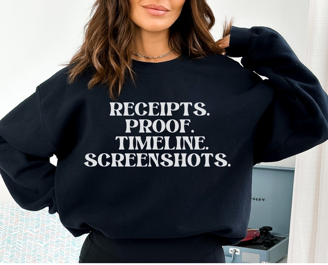 RHOSLC Receipts, Proof, Timelines Sweatshirt, Heather Gay Speech, Real ...