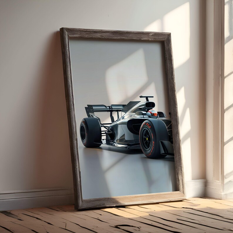 F1 Poster, Formula 1 Wall Art, Wall Decor, Italian Car, F1 Fan ...