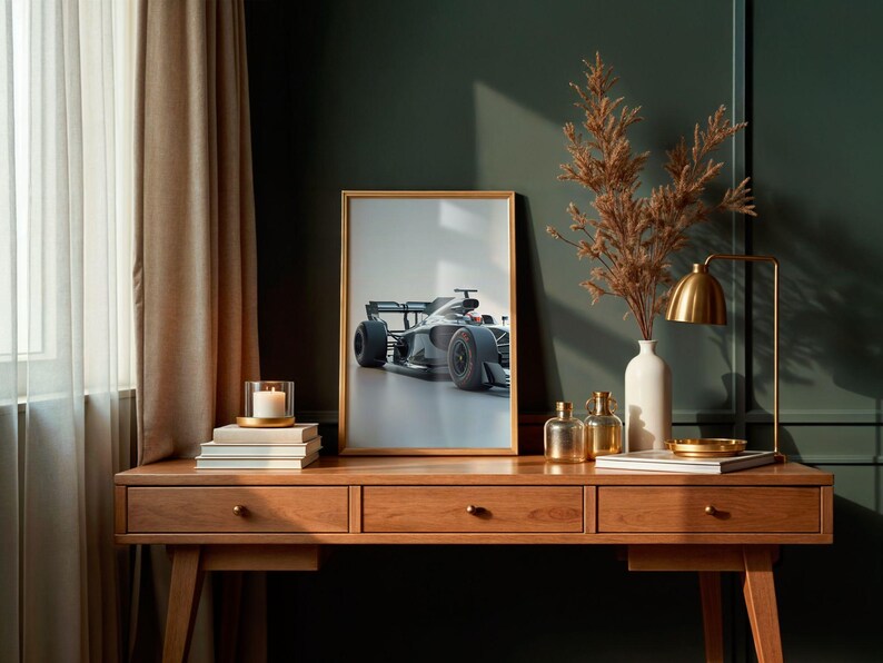 F1 Poster, Formula 1 Wall Art, Wall Decor, Italian Car, F1 Fan ...