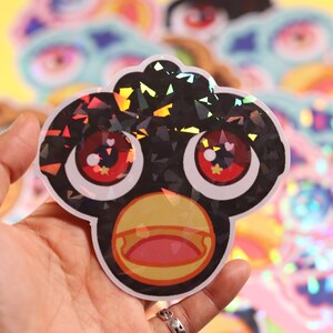 FURBY FACEPLATE HOLO Vinyl Stickers - Etsy