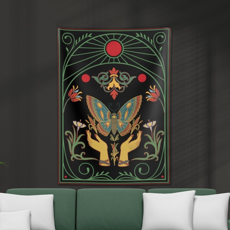 Over the Bed Tapestry - Etsy