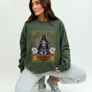 Unique Lord Shiva Graphic Sweatshirt - Spiritual Clothing, Shiva God ...