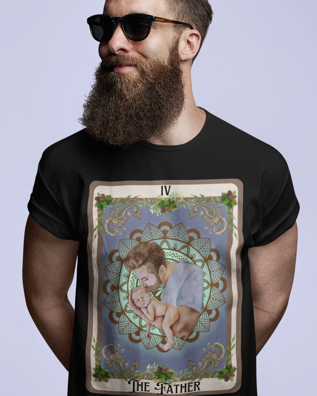 The Father Tarot Card Shirt, Tarot Card T-shirt for Men, Father's Day ...
