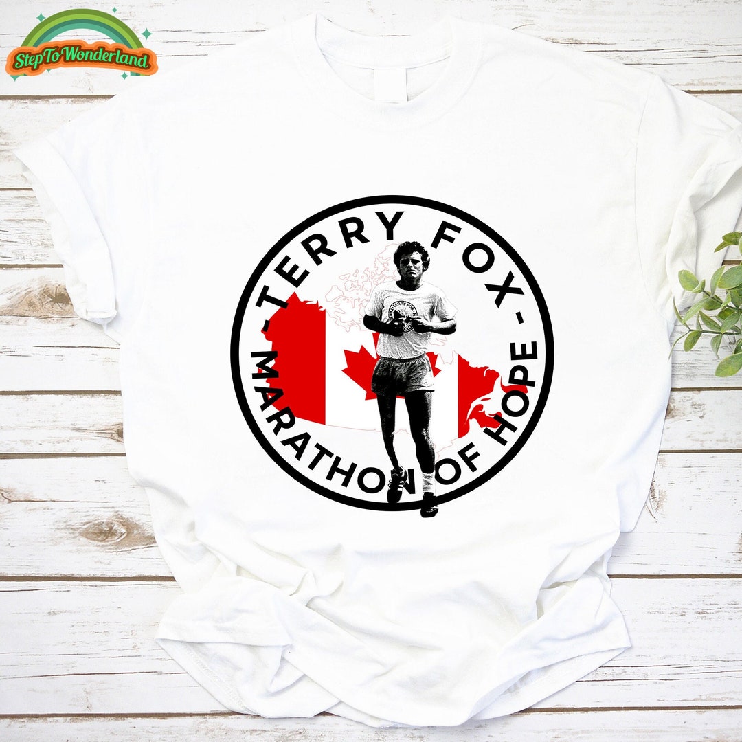 Terry Fox Marathon of Hope Unisex Tshirt, Ryan Reynolds Terry Fox Shirt ...