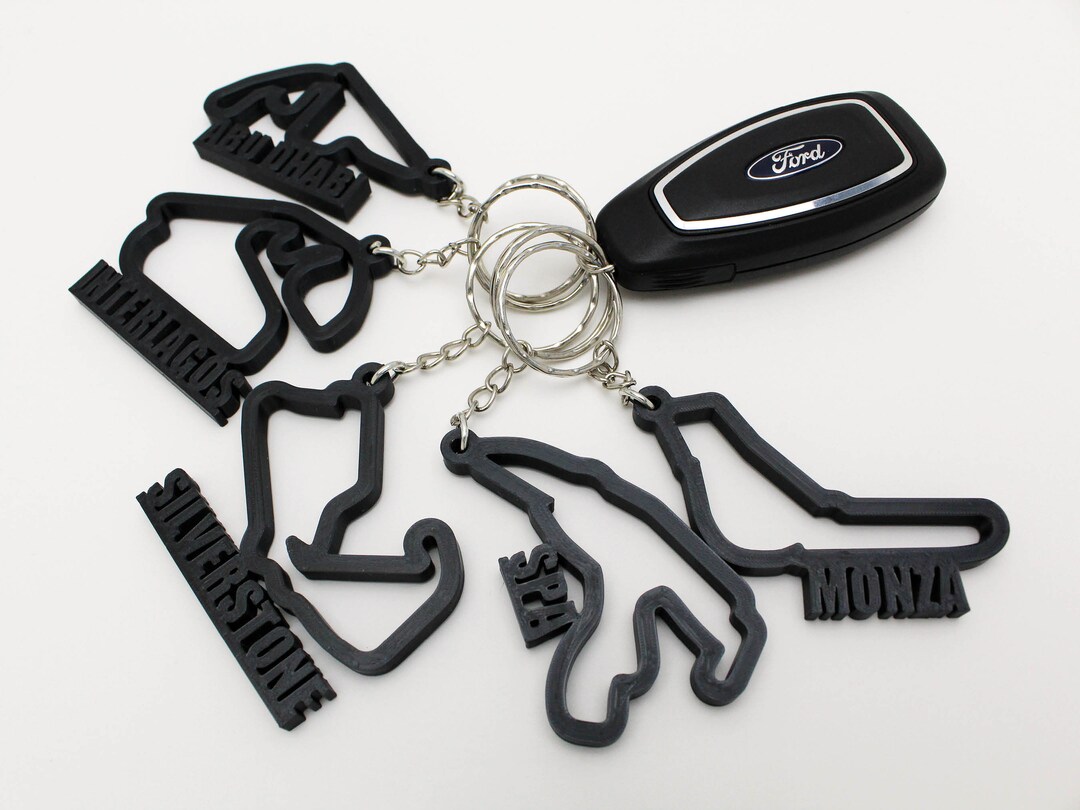 2023 F1 Track Key Chains - Etsy