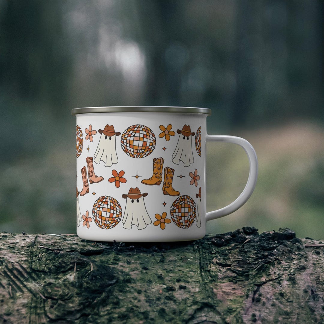 Boo-haw Enamel Camping Mug - Etsy