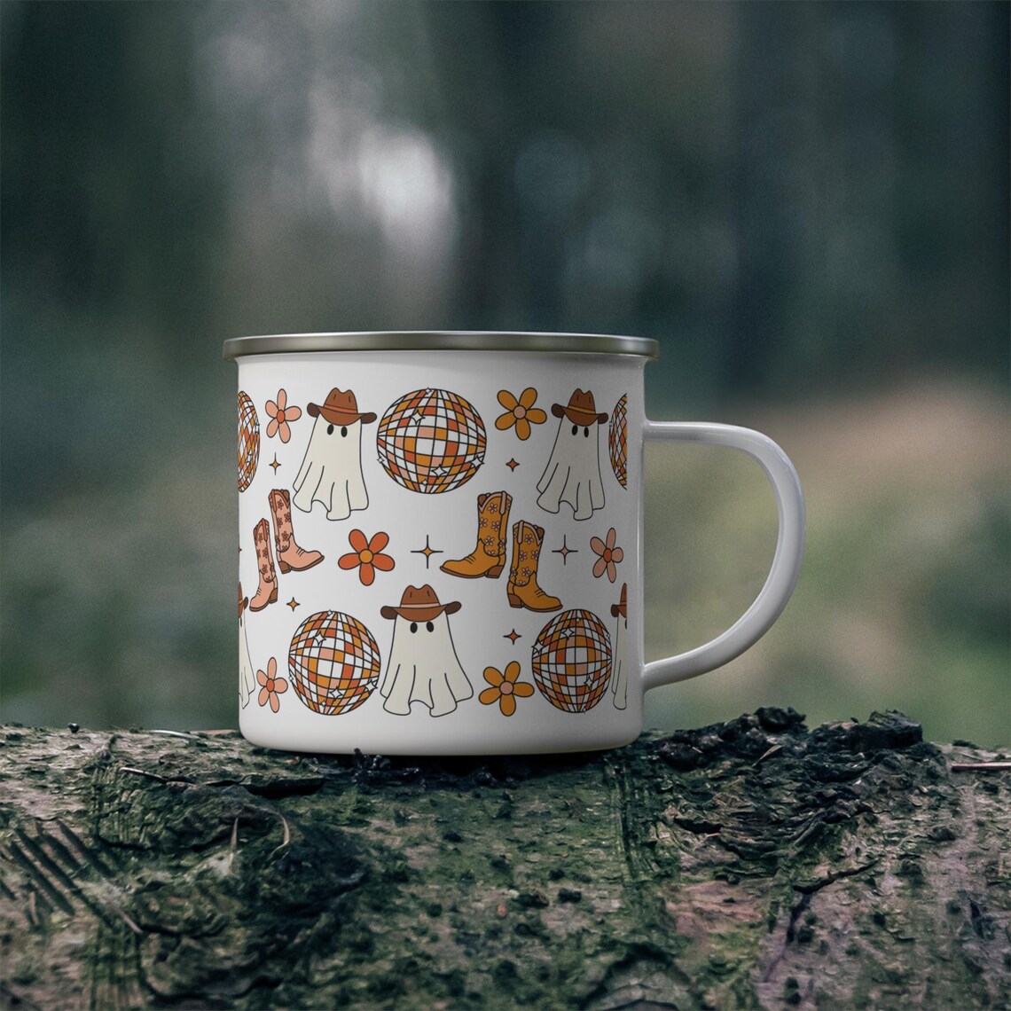 Boo-haw Enamel Camping Mug - Etsy
