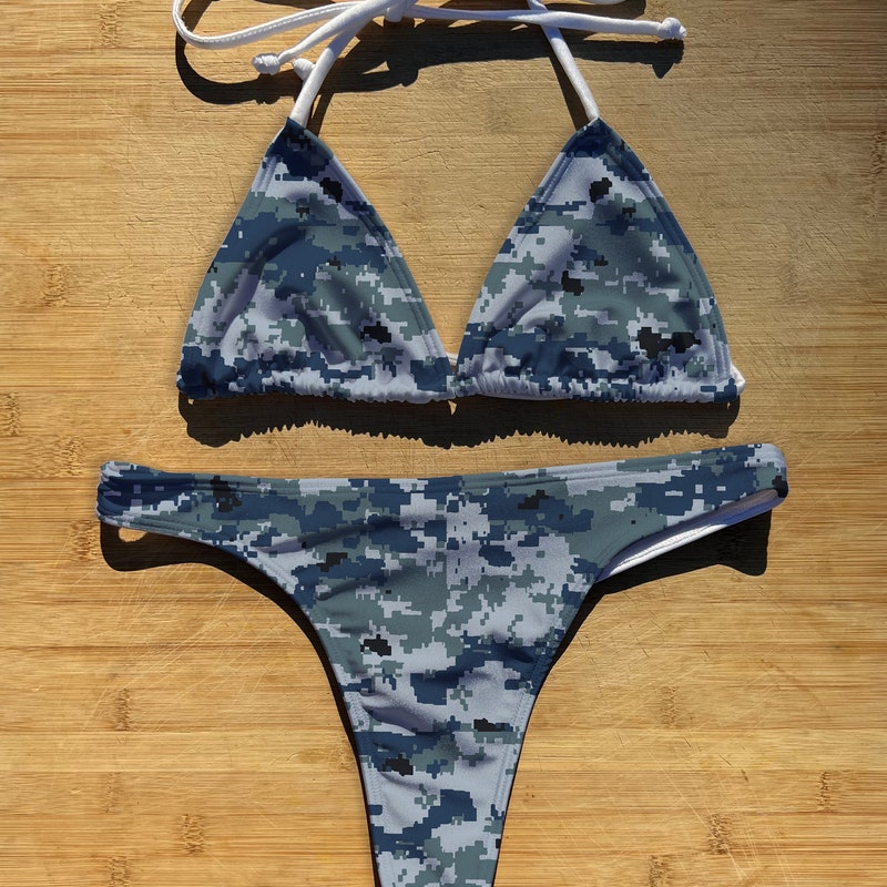 Camo Bikini - Etsy
