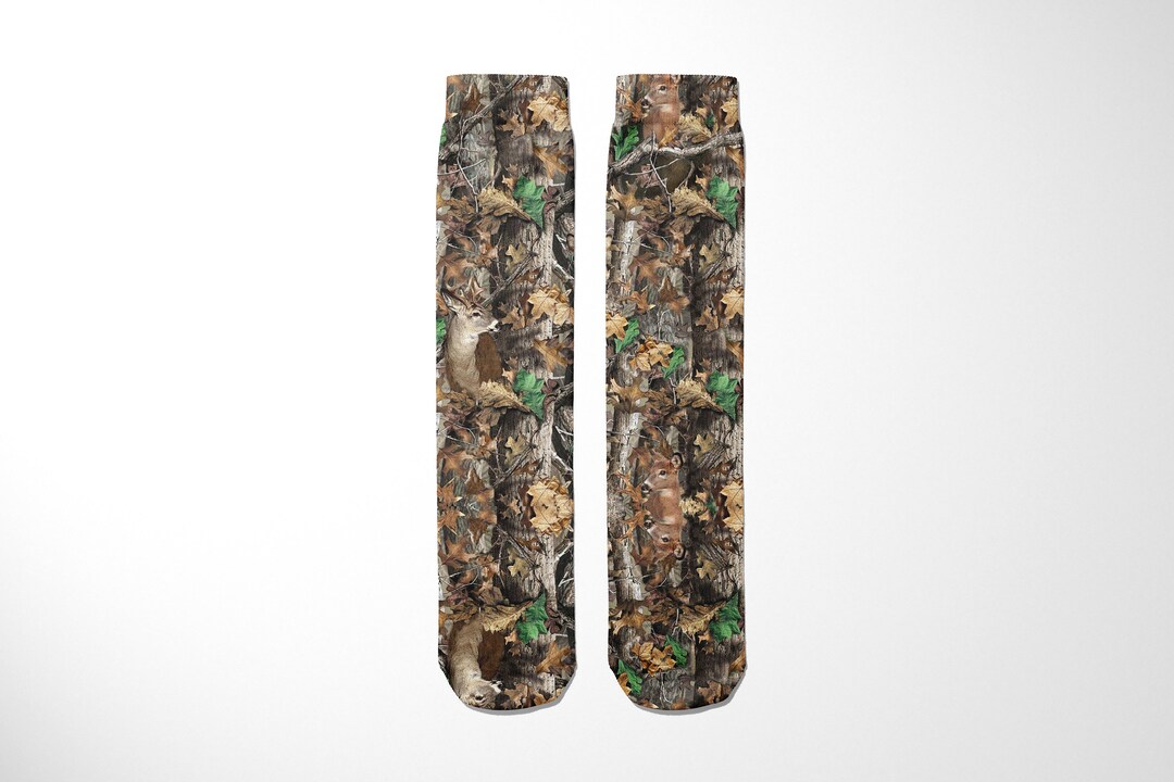 13th Brand | Hunting Camo Crew Socks | Unisex One Size 6-12 Elite ...