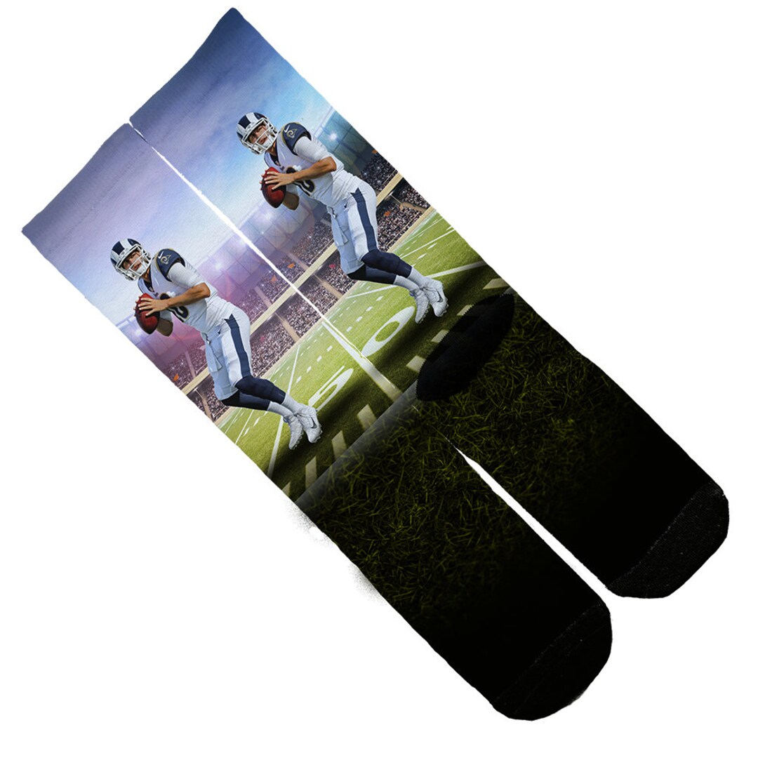 13th Brand | Jared Goff Throw Spotlight Field Crew Socks | One Size 6 ...