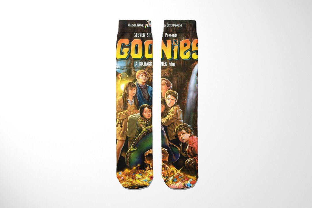 13th Brand | Goonies Crew Socks | One Size 6-12 Elite Fun Funny Movie ...