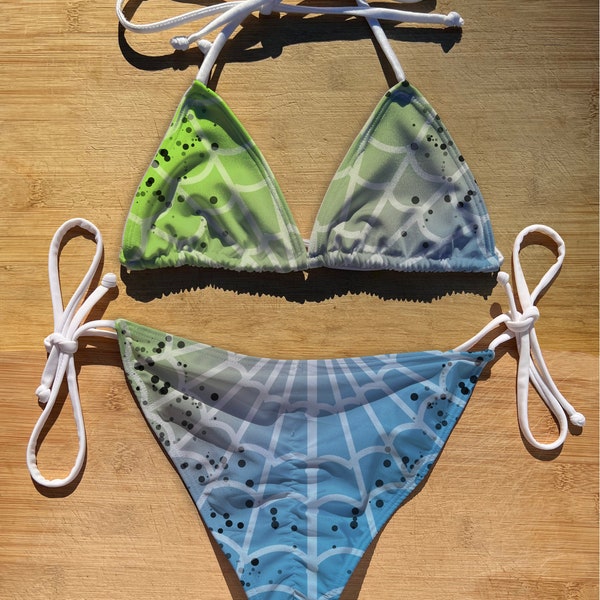 Spider Web Thong - Etsy