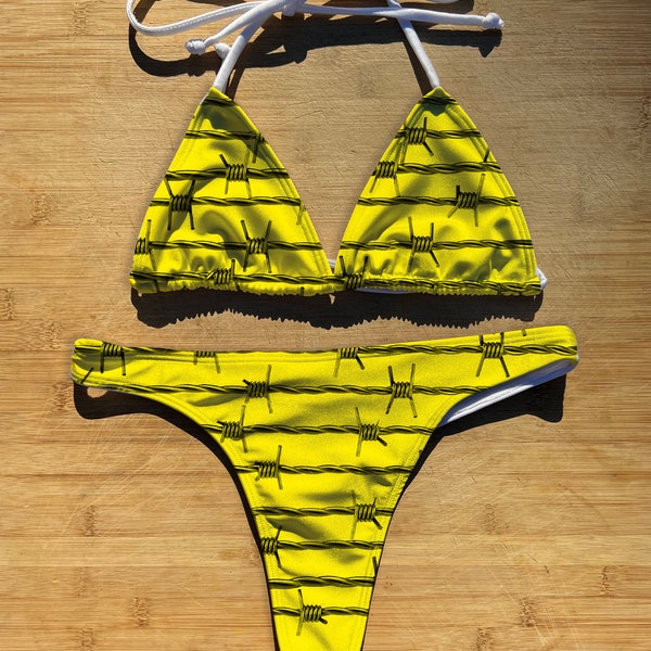 Barbed Wire Bathing Suit - Etsy