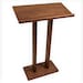 Handcrafted Black Walnut Solid Wood Lectern, Pulpit, Podium - Etsy