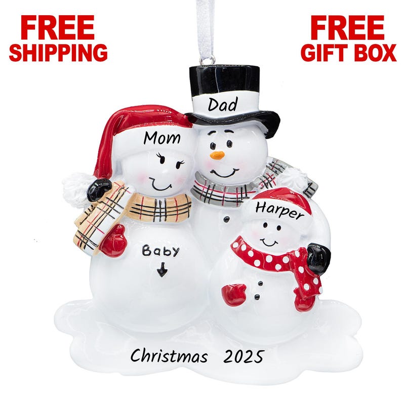 Snowman Were Expecting - Etsy