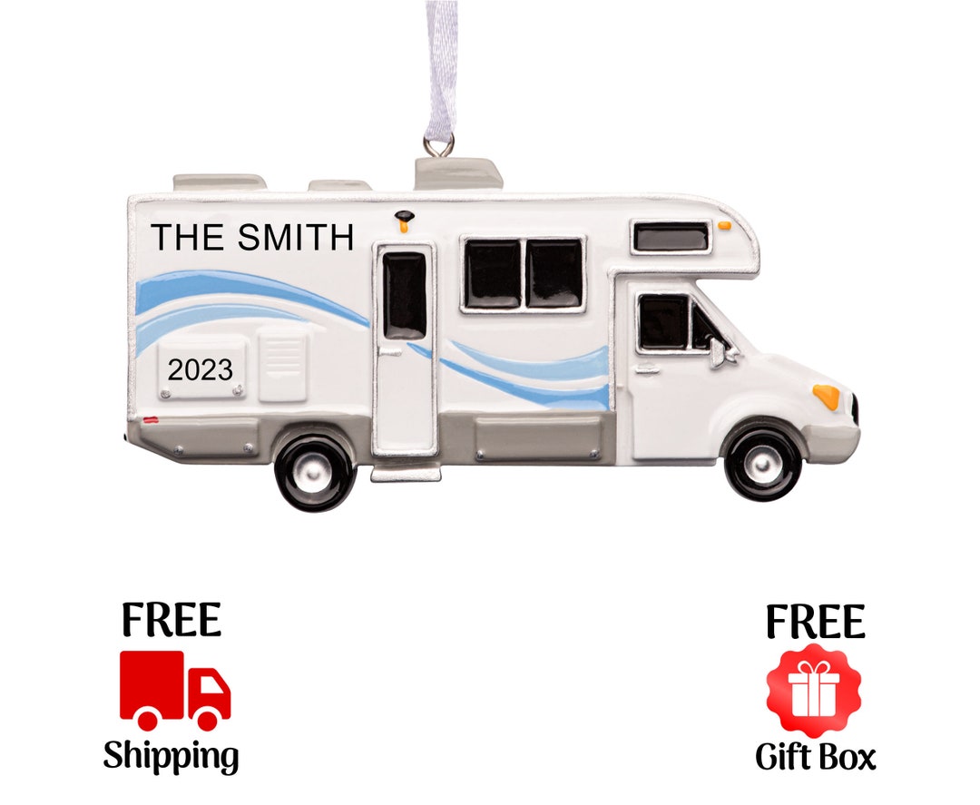 Personalized RV Christmas Ornament 2023, Windstream Camper, Class C ...