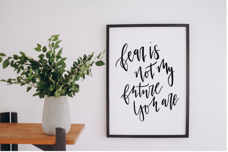 Fear is Not My Future Song Lyrics Print Brandon Lake Chandler Moore ...