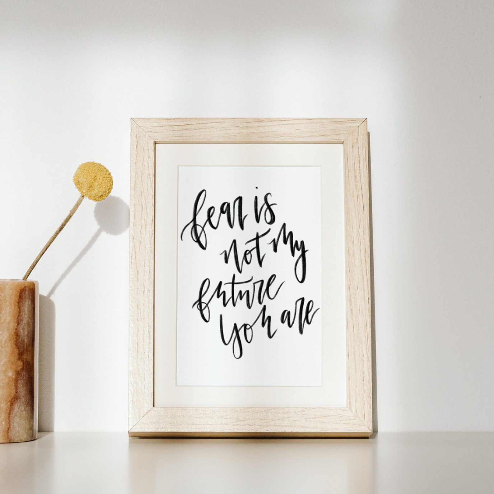 Fear is Not My Future Song Lyrics Print Brandon Lake Chandler Moore ...